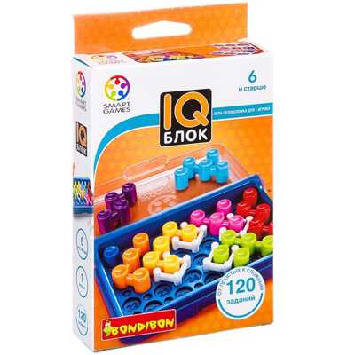 Логическая игра Bondibon IQ-Блок, арт. ВВ1354 Bondibon (Бондибон) купить с быстрой доставкой в ...